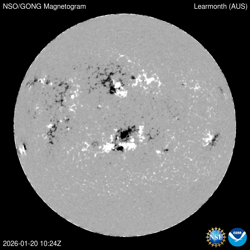 SWS - Learmonth Observatory - Magnetogram